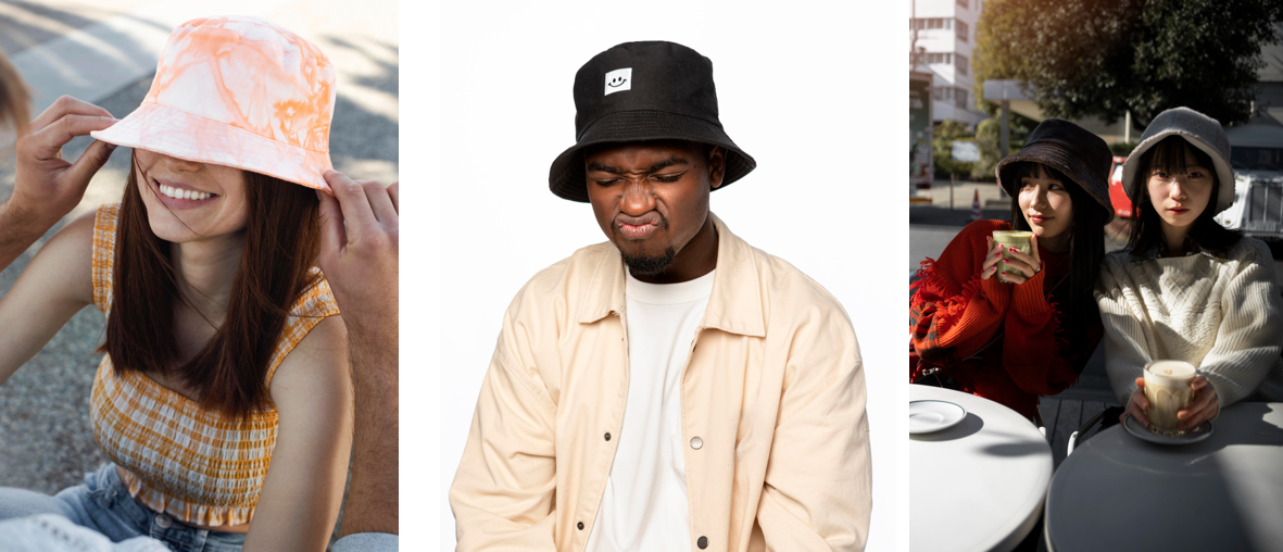Summer Vibes or Winter Warmth: Mastering the Bucket Hat Look - Aungwinter
